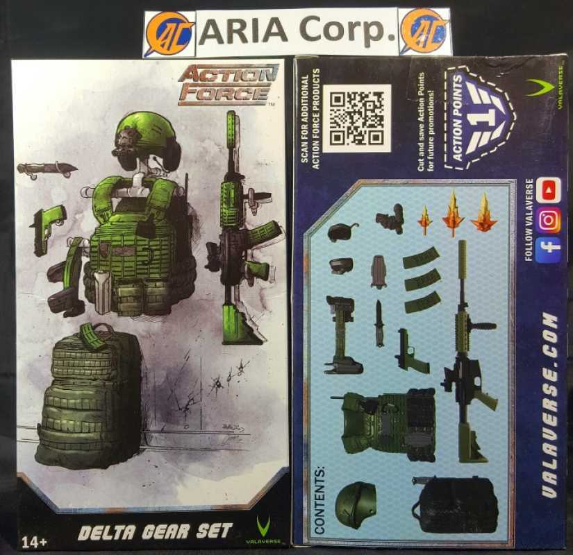 Jual 1/12 Valaverse Action Force Figure Delta Gear Set Kitbash Aksesoris di Seller Bonekakamu ...