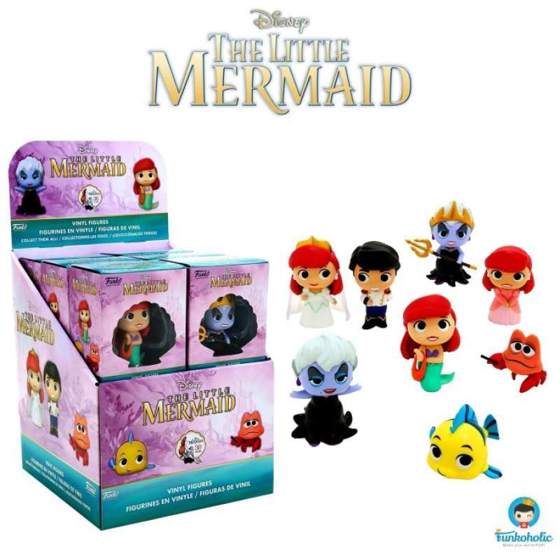Promo Funko Mini Vinyl Figures Disney - The Little Mermaid 30th ...