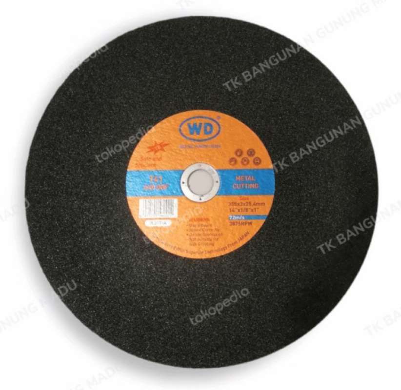 Jual WD BATU MATA GERINDA POTONG 14 INCH CUTTING WHEELS POTONG BESI di ...