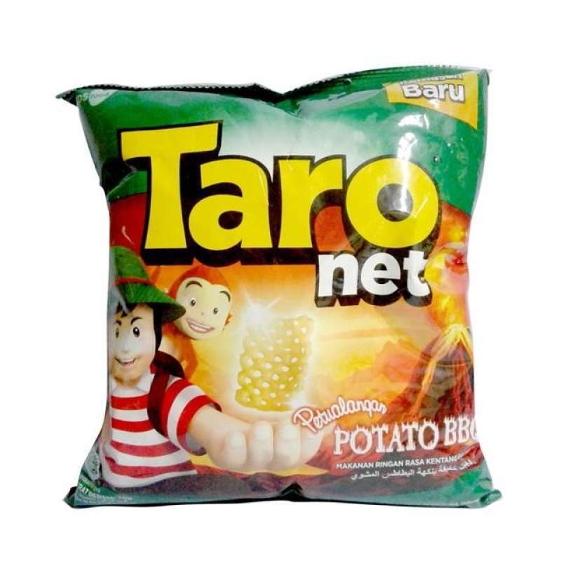 Jual Taro Net Potato BBQ 65gr di Seller BLUE A SHOP - Srondol Kulon, Kota Semarang | Blibli
