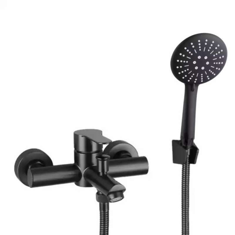 Promo Kran Keran Air Panas Dingin mixer hitam Keran Bathtub black ...