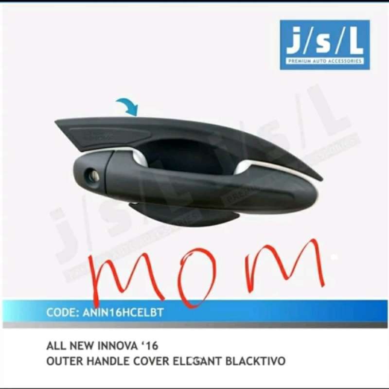 Jual Jsl Paket Handle Pintu + Outer Mangkok Hitam All New Innova Reborn Di Seller Fasabakhul 99 ...