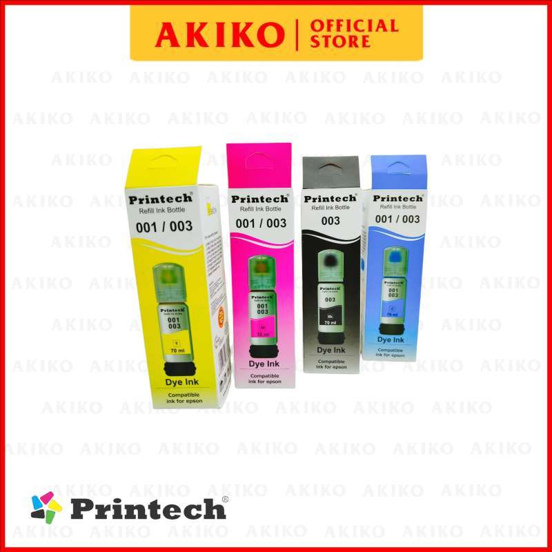 Jual Printech 70ML Epson L-003 di Seller Akiko Indonesia - Kab. Pinrang, Sulawesi Selatan | Blibli