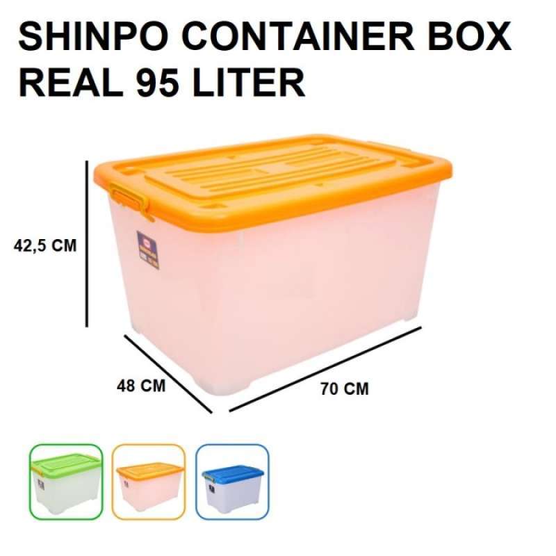 Promo Shinpo Container Box Real Cb 95 Liter Kontainer Max Sip 114 ...