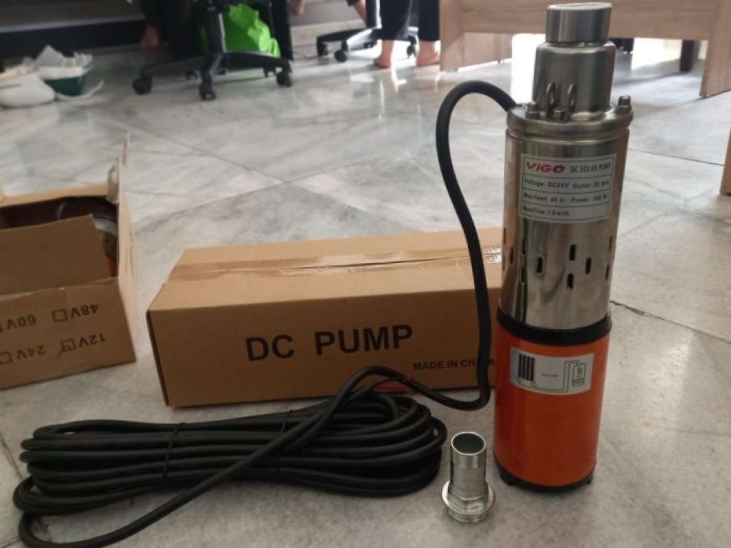 Promo Submersible Water Pump Pompa Sumur Dalam 3inch Screw Pump Dc24v ...