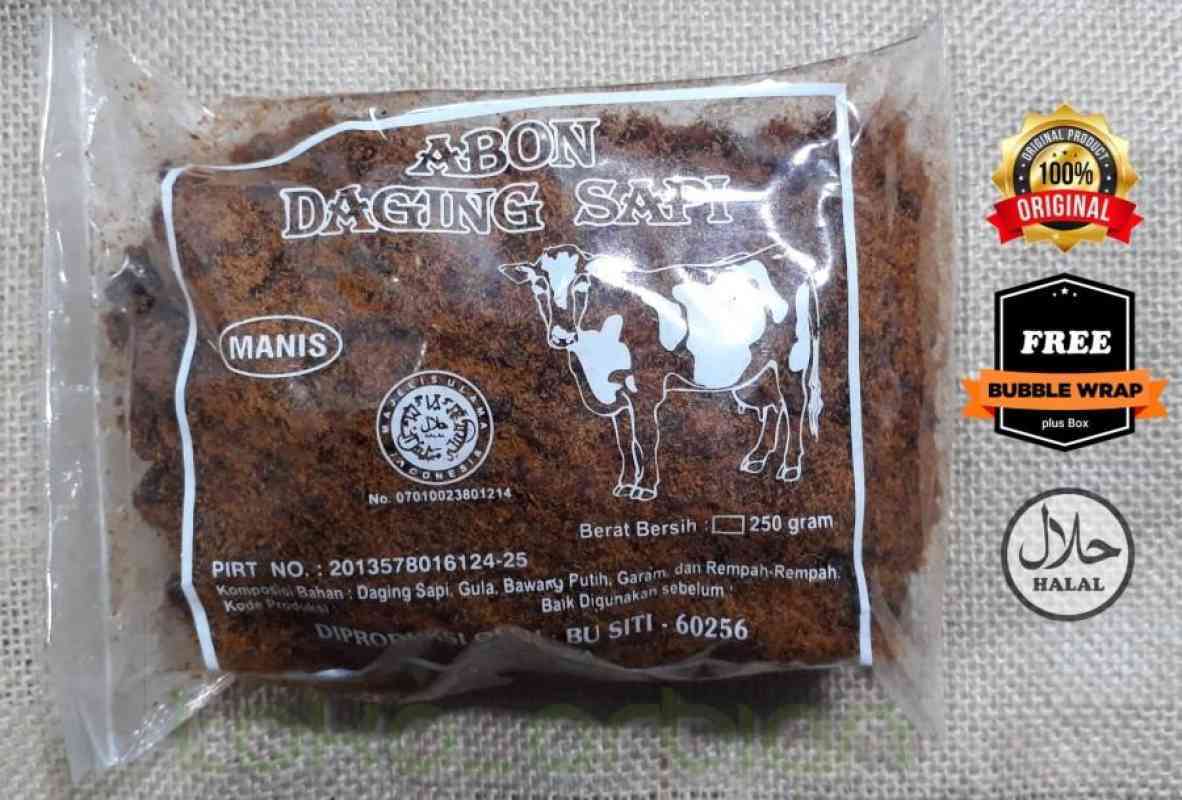 Jual Abon Sapi Asli - Ibu Siti - Rasa Manis Original - 250gr Di Seller ...