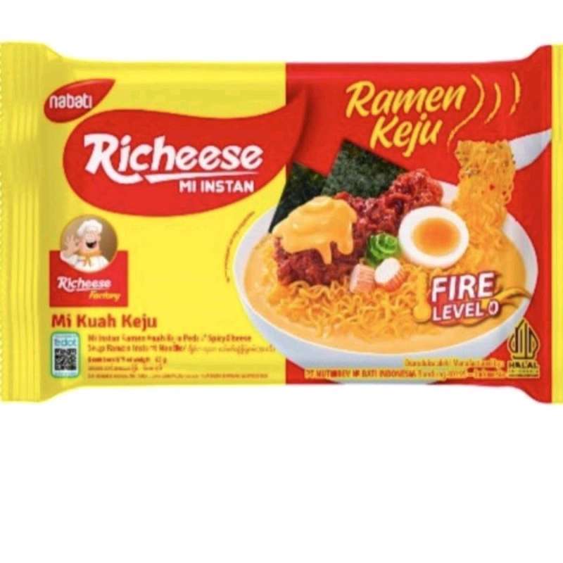 Jual Mie richese ramen keju level 0 di Seller Dian Kurniasih - Petojo ...