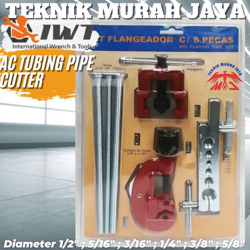 Jual Premium IWT Flaring Kit Tool 6 Pcs Set - Pemekar Pipa AC Limited ...