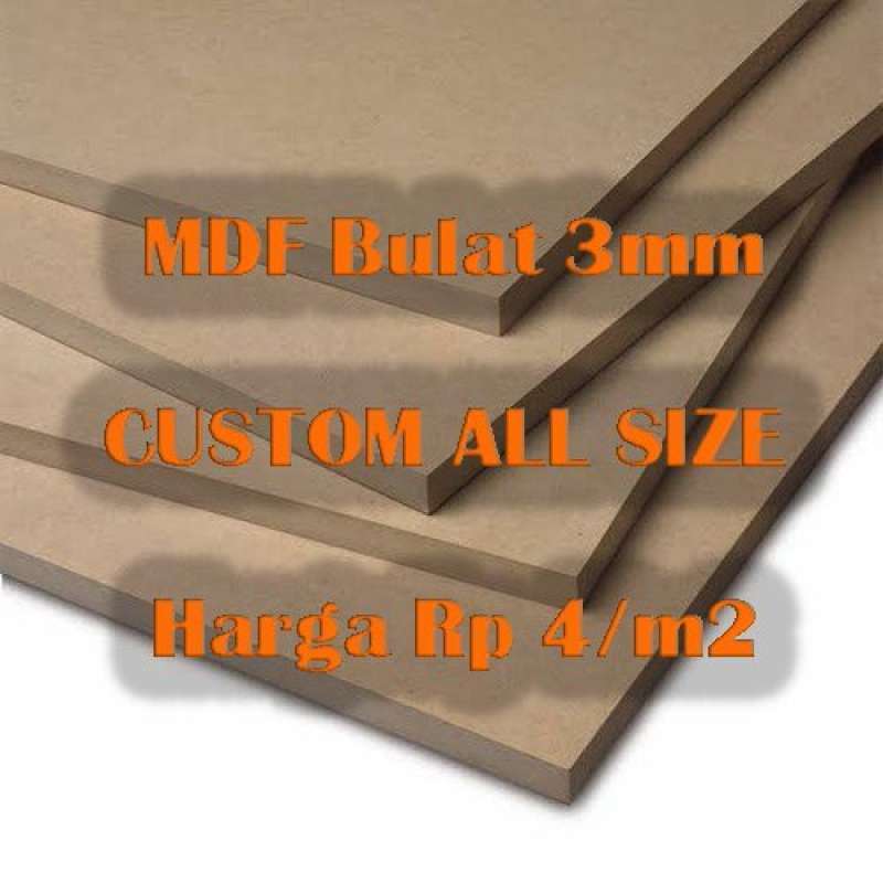 Jual Papan Mdf custom ukuran Tebal 3mm di Seller H3Project - Tegal, Kab ...