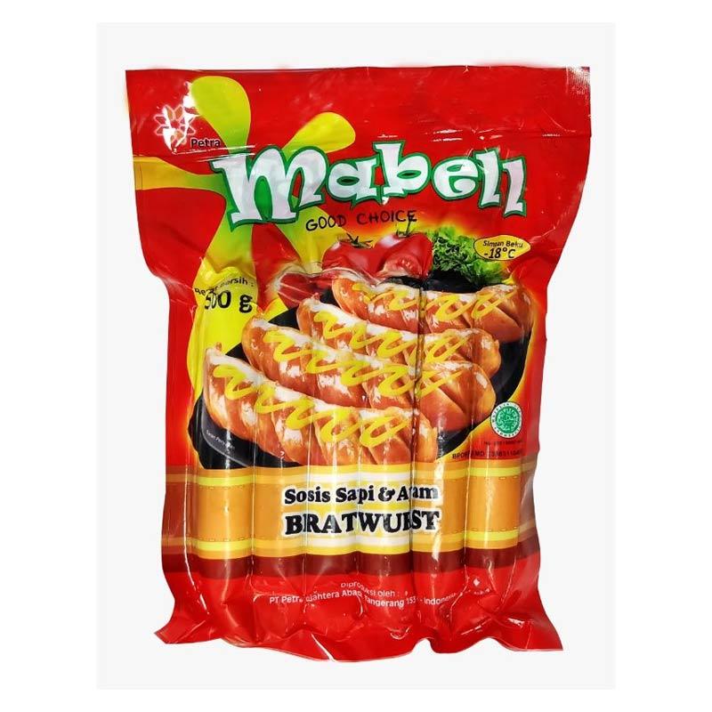 Jual MABELL Sosis Sapi Ayam Bratwurst [500g] di Seller MABELL Neglasari ...