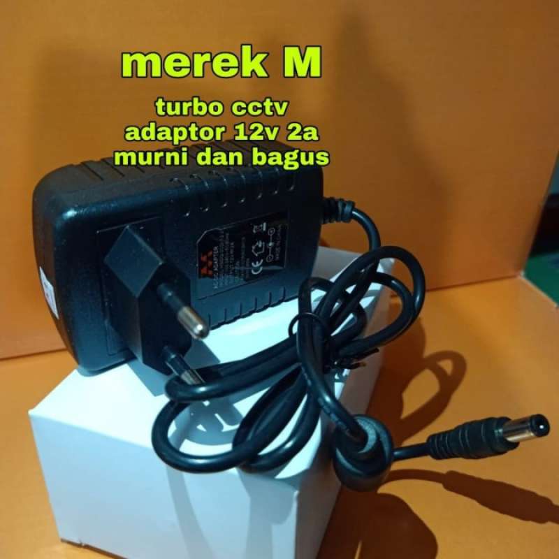 Jual Adaptor 12V/2A cctv Berkualitas Bagus bisa untuk DVR 4 CH 8 CH ...