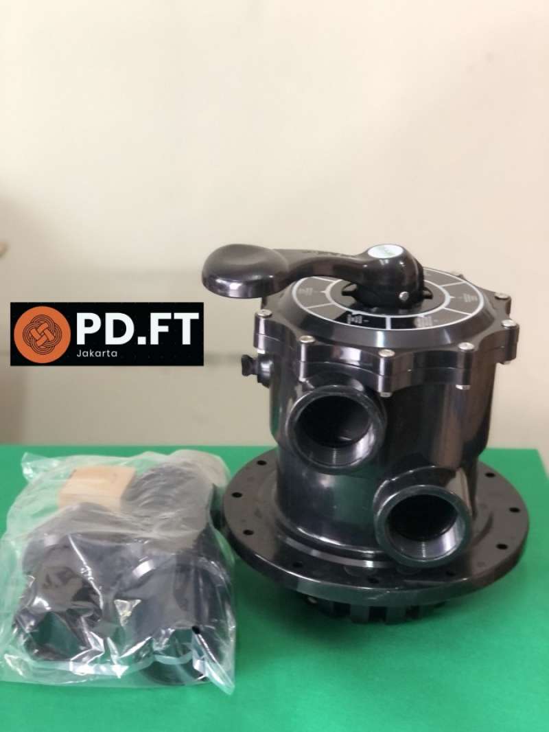 Promo Dab 6-way 2 Top Mount Valve Utk Sand Filter Kolam Renang Diskon ...
