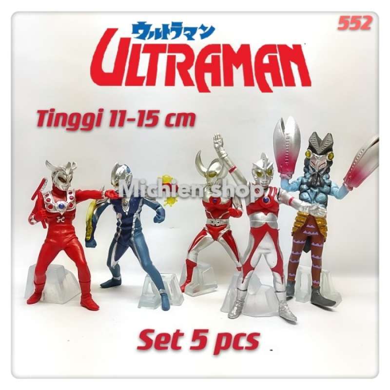 Promo ULTRAMAN FUSION ACTION FIGURE ULTRAMAN SET 5 Diskon 5% di Seller ...