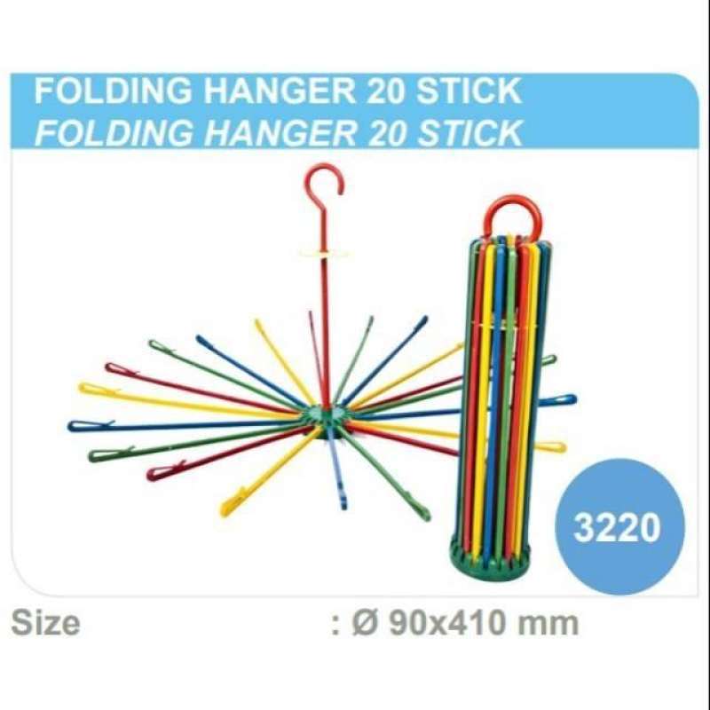 Jual Folding Hanger 20 Stick Lucky Star Di Seller Hawaimart Surabaya ...