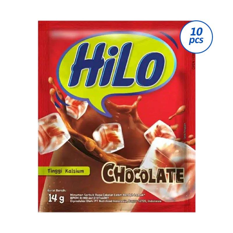 Jual Hilo Chocolate Renceng Minuman Cokelat [10 Sachets] di Seller JAS ...
