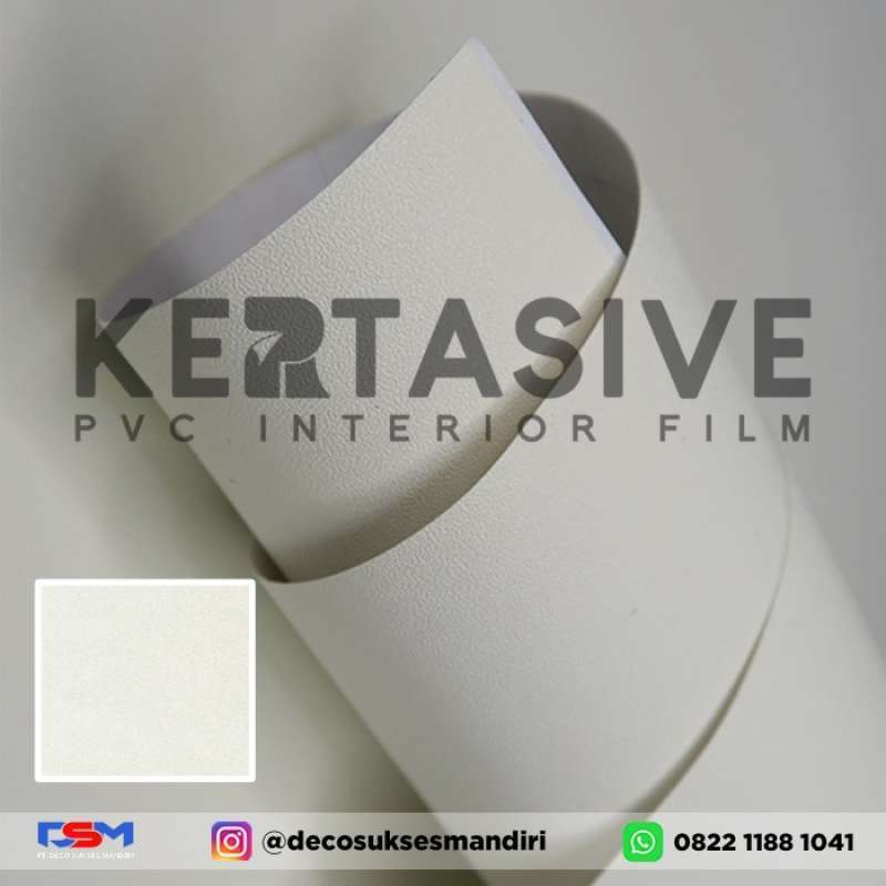 Jual Ivory White 122 Cm - Kertasive Pvc Interior Film di Seller RUTH ...