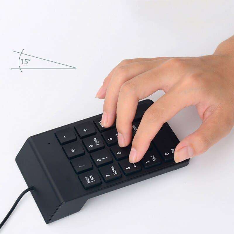Jual Portable USB Numeric Keypad Keyboard Numerik Khusus Angka nomor ...