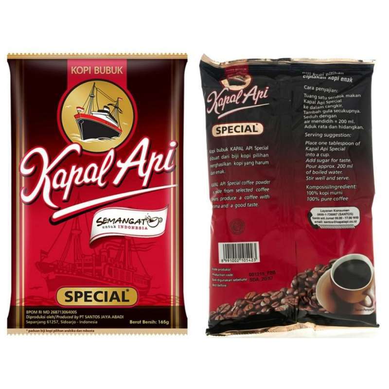 Jual KOPI KAPAL API SPECIAL 165 gr di Seller GLORY STARS - Pondok Cabe ...