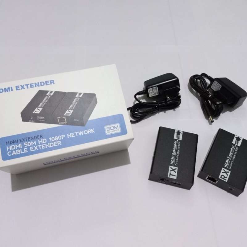 Jual Hdmi Extender 50 Meter via Kabel UTP di Seller JS_Kom - Kota ...