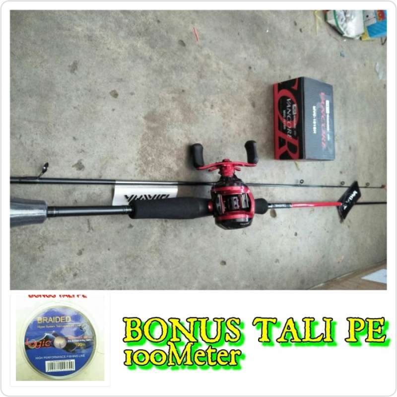 Promo Joran Bait Casting Daiwa Crossfire Dan Reel Bait Casting Magurovancore Diskon 10% di ...
