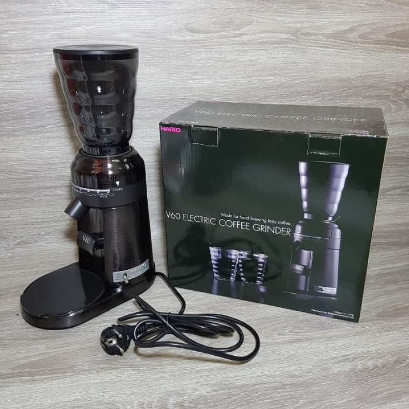Promo Hario V60 Electric Coffee Grinder EVCG-8B Diskon 5% di Seller ...