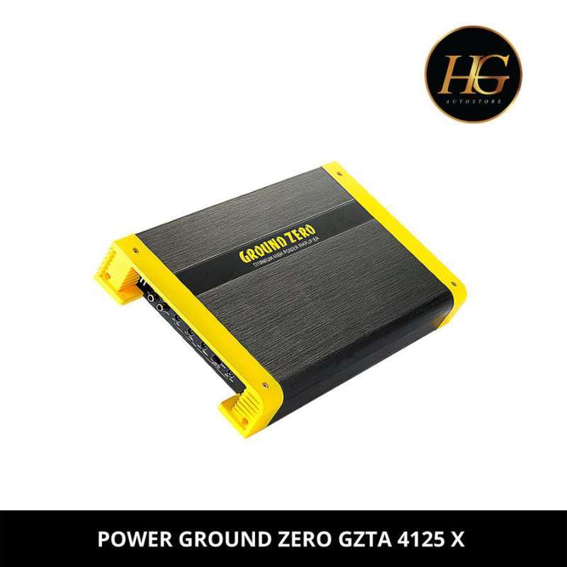 Jual Power Amplifier Mobil Ground Zero Gzta 4125 X Di Seller Hg Auto ...