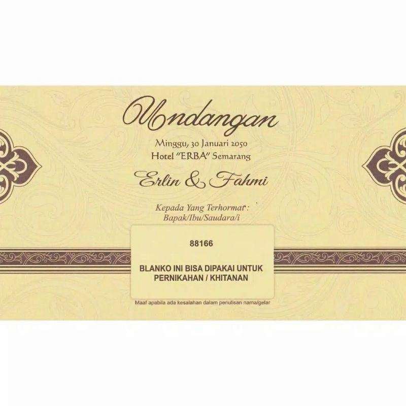 Jual Blanko Undangan Erba Original Harga Termurah Mei 2024 | Blibli