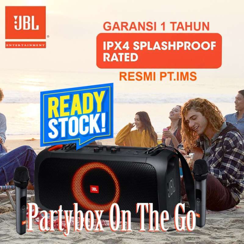 Jual Jbl Partybox On The Go Party Box Speaker Bluetooth Onthego Otg Garansi Di Seller Haveart