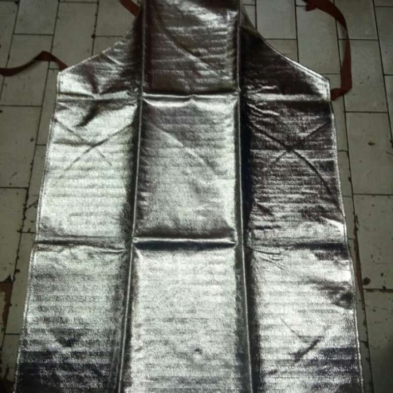Promo Apron Alumunium / Alumunized Apron Tahan Panas BLUE EAGLE Diskon ...