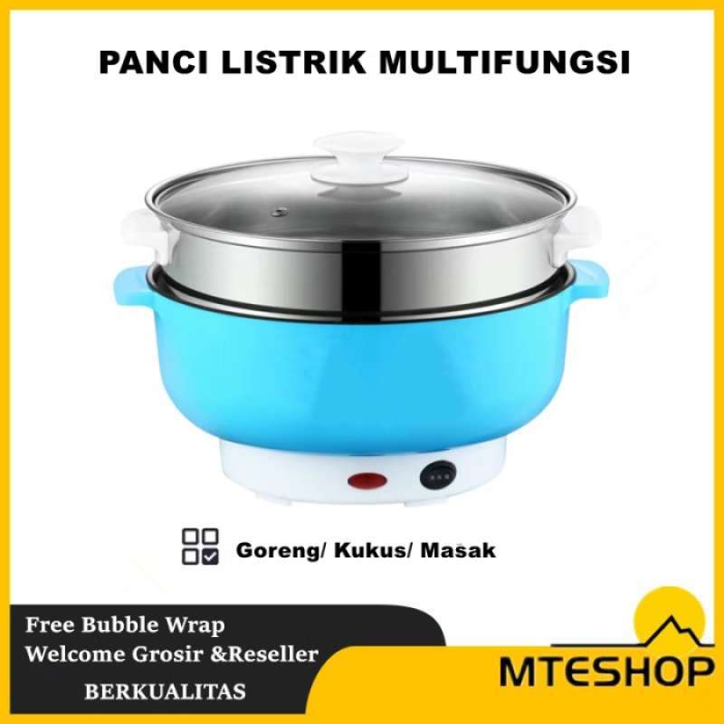 Jual Multifungsi electric fry pan Panci Listrik lapisan keramik di ...