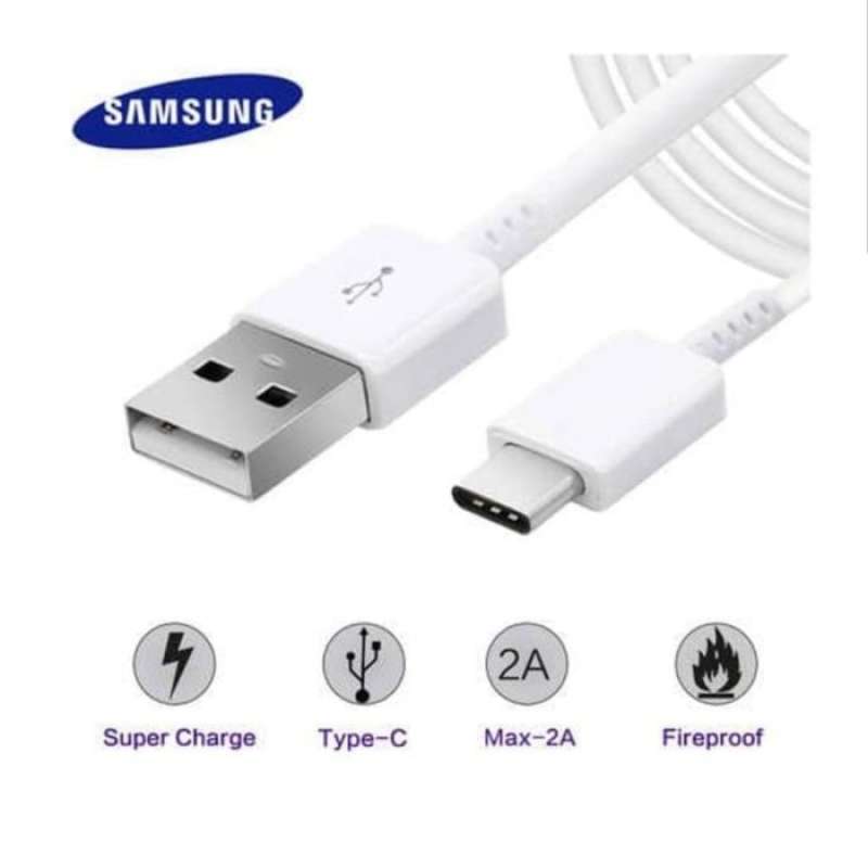 Jual (promo)Casan Charger Fast Charging Samsung ORI USB ORIGINAL Type C ...