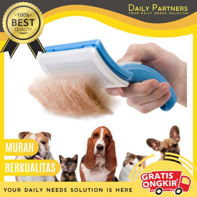 Promo Sisir Bulu Hewan | Grooming Hewan Petzoom Diskon 23% di Seller ...