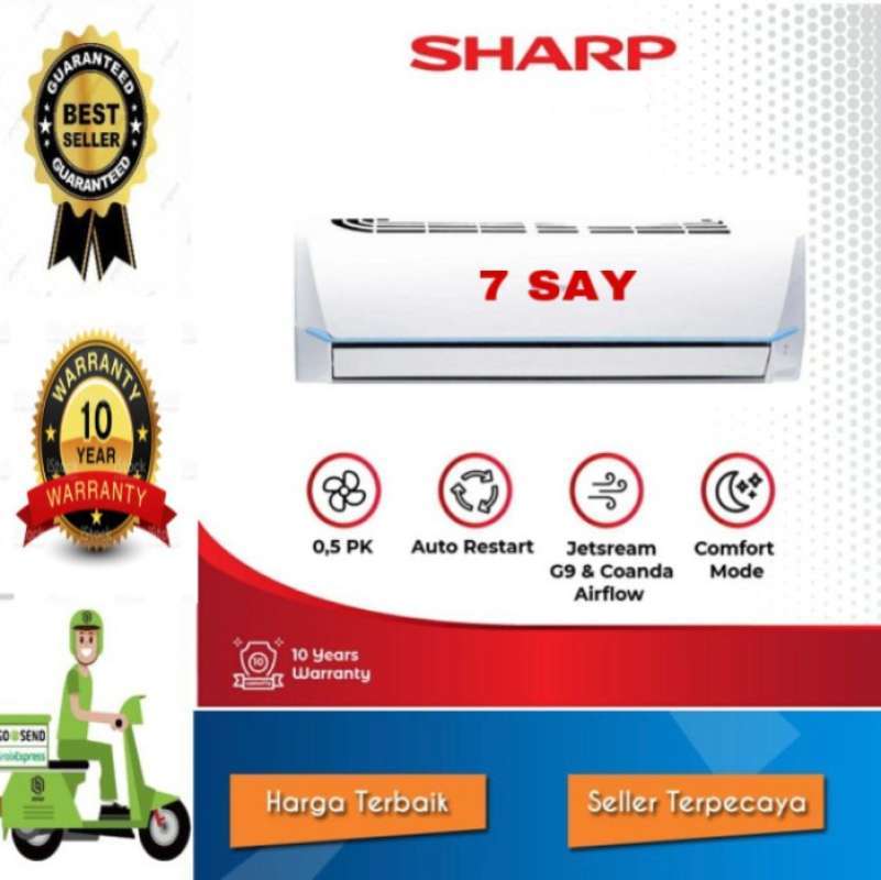 Jual Ac Sharp 3/4 Pk 7 Say Di Seller Eudora - Cilandak Timur, Kota ...