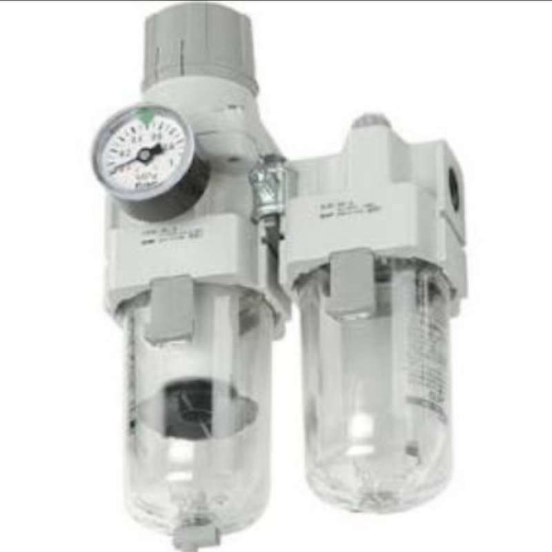 Jual AIR COMBINATION UNIT FRL SMC AC40A-04DG-A AC40A di Seller Eudora ...