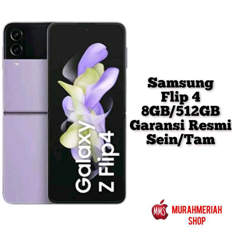 Promo Samsung Galaxy Z Flip 4 (128/256/512) Garansi Resmi Sein Tam ...