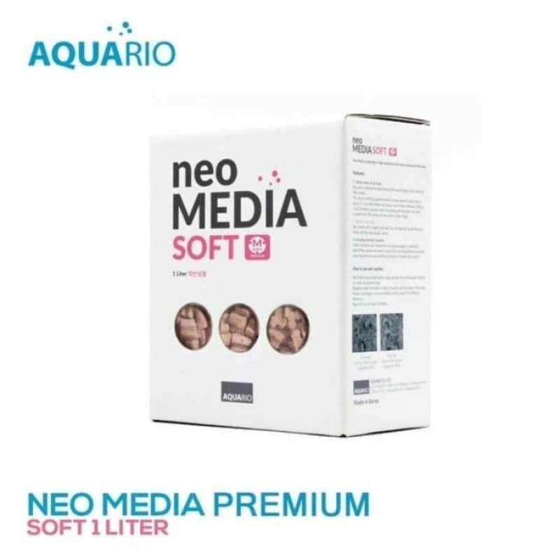 Promo Neo Media Soft Premium 1L Aquario Media Bacteri Filter Diskon 23% ...