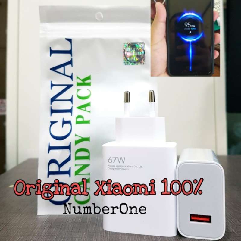 Jual Charger Xiaomi 67 watt Xiaomi Poco X3 Gt Mi 11 ultra Mi 11T Original di Seller IsGone ...