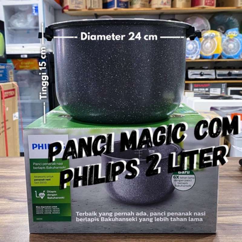 Promo panci Magicom Philips Original tinggi 15 cm diameter atas 24 cm ...