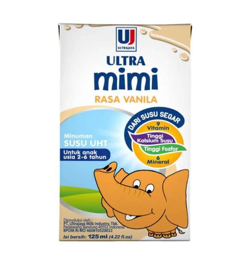 Jual Ultra Mimi Vanila 125 Ml Di Seller Toko Progo Yogyakarta ...