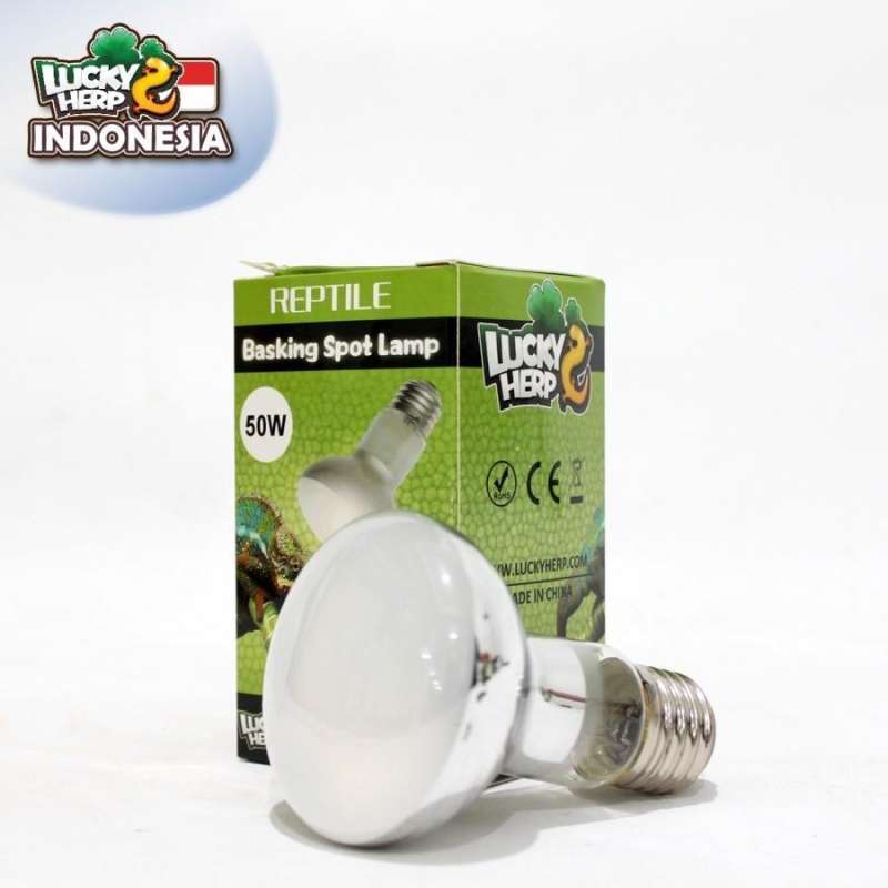 Jual Lucky Herp Basking Spot Lamp 50w Lampu Penghangat Kandang Kura Darat di Seller Pasarkura ...
