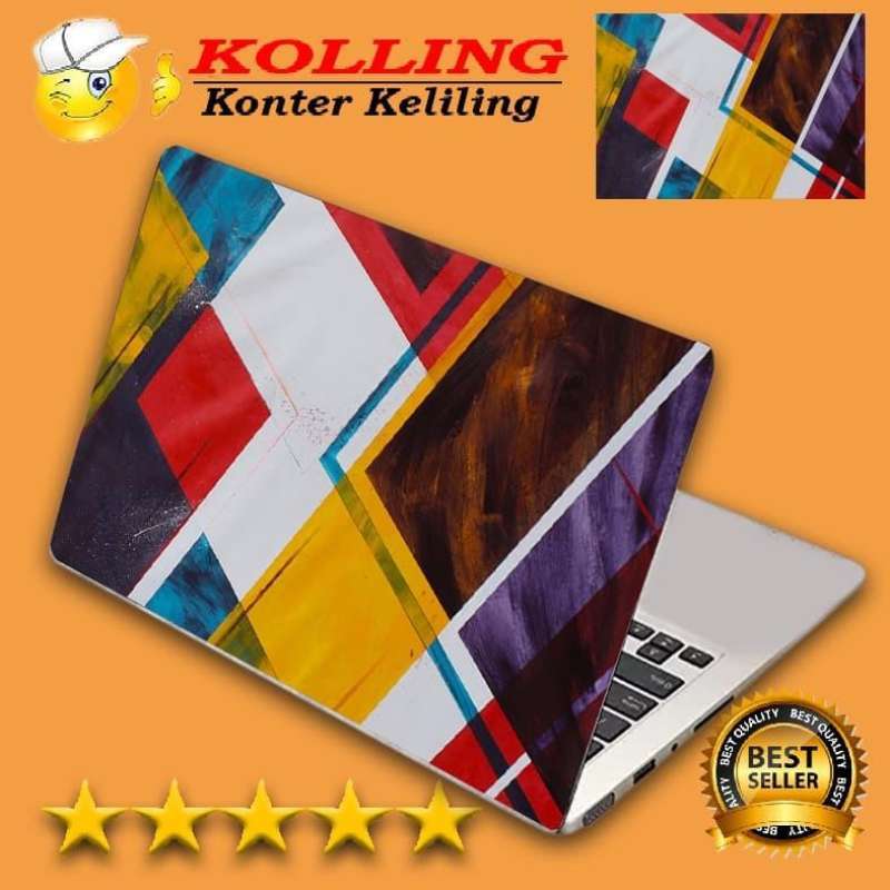 Jual Garskin Laptop abstrak colorful10 Skin Laptop Stiker Laptop di ...