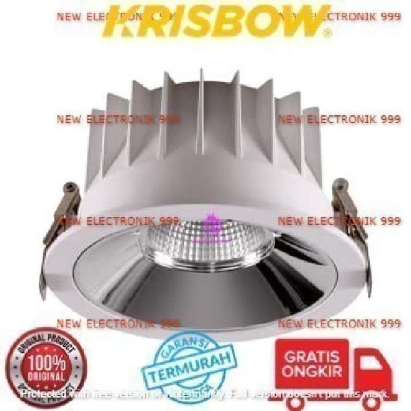 Jual KRISBOW DOWNLIGHT HIGHPOWER COB 20W 5000K DAYLIGHT di Seller New Electronik 999 - Kota ...