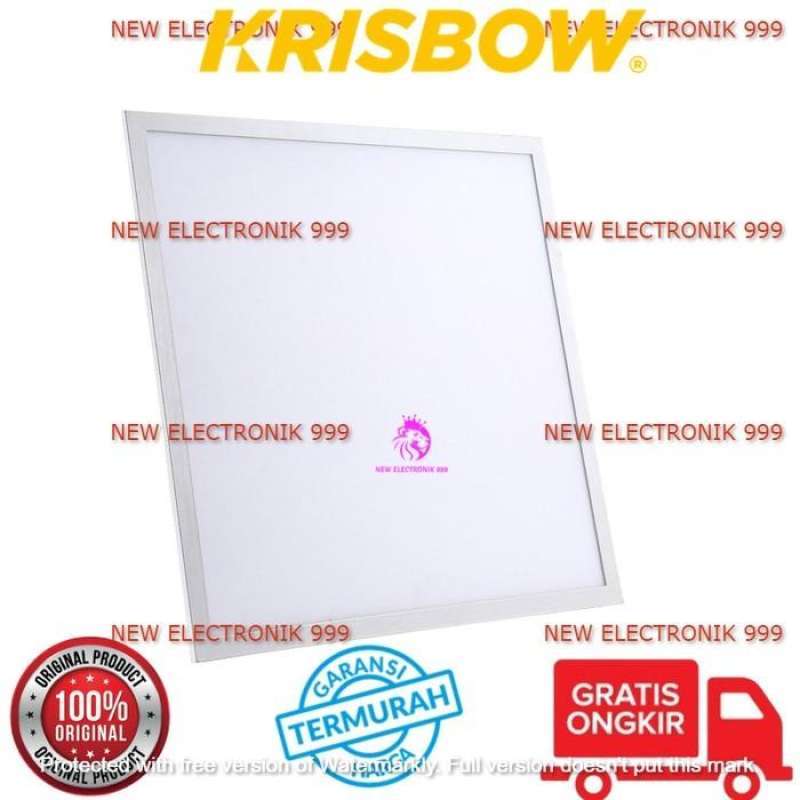 Jual KRISBOW LAMPU LED PANEL LIGHT 60X60CM 40W COOL DAYLIGHT PUTIH di ...