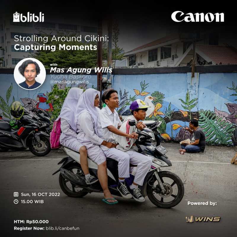 Jual Strolling Around Cikini: Capturing Moments, Jakarta di Seller Canon - By PT. Datascrip ...