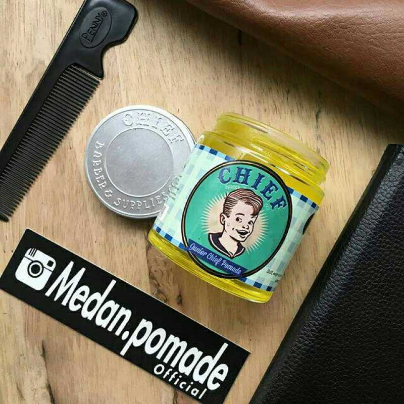 Jual CHIEF JUNIOR POMADE, POMADE ANAK, FREE STIKER CHIEF, SISIR SAKU ...
