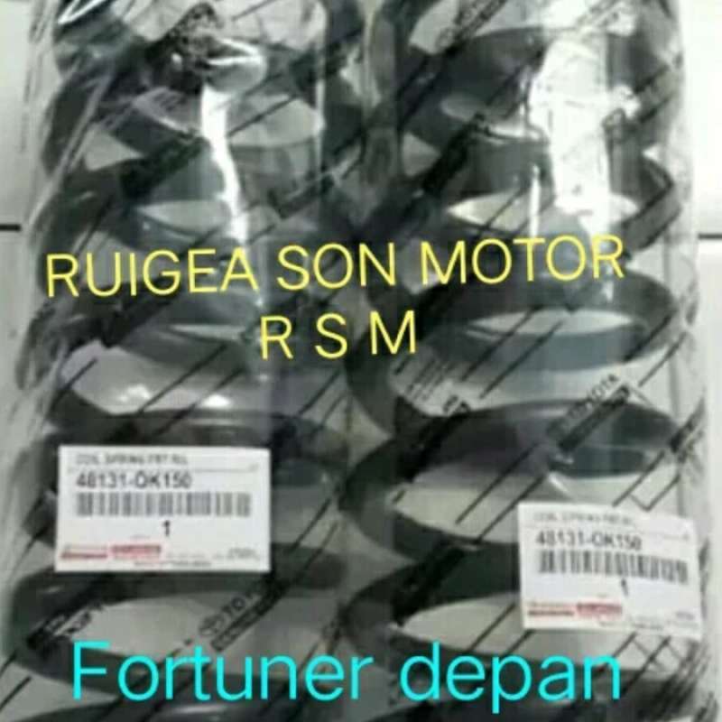 Jual PER KEONG DEPAN FORTUNER ATAU COIL SPRING DEPAN TOYOTA FORTUNER ...