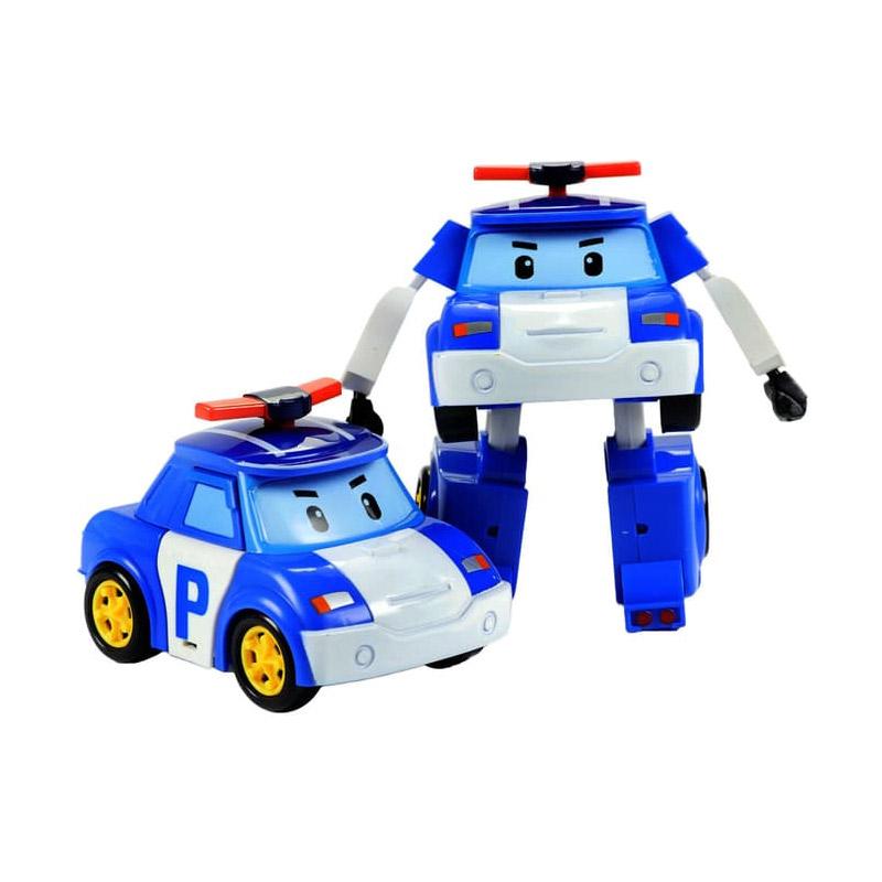Jual Robocar Poli Deluxe Transforming Robot With Lighting Poli Action ...