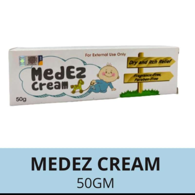 Promo Medez Cream Krim Gatal Untuk Ruam Anak Diskon 23% di Seller Masha ...