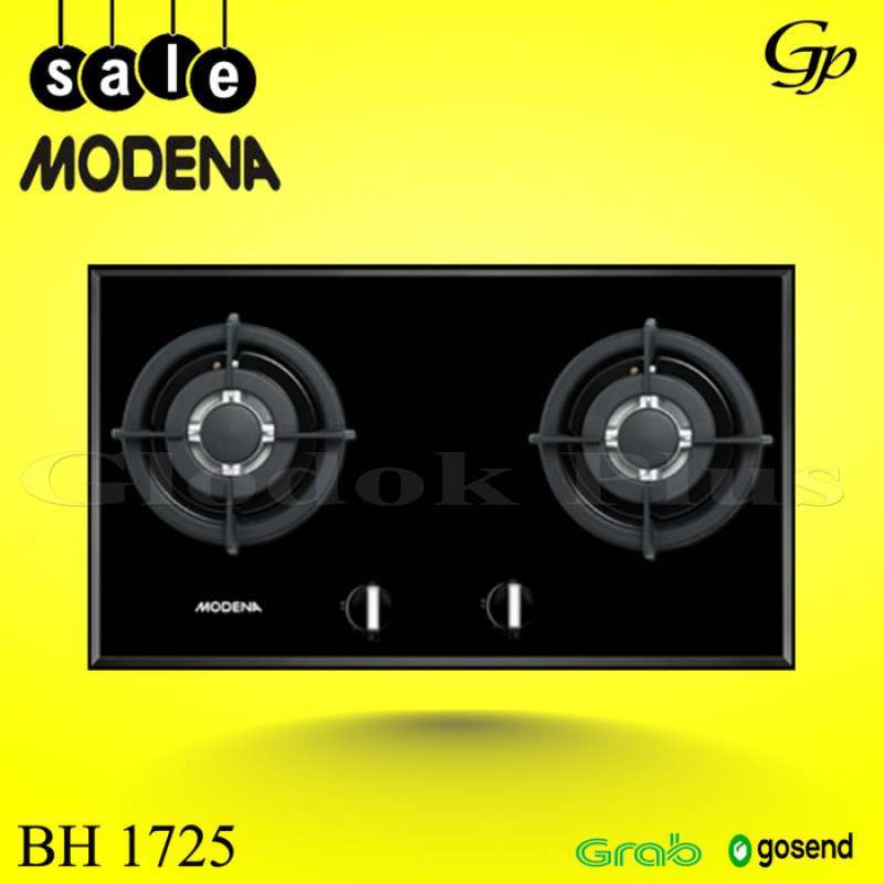 Jual MODENA CRISTA BH 1725 - Kompor Tanam Built-In Hob Gas 70 cm, 2 ...
