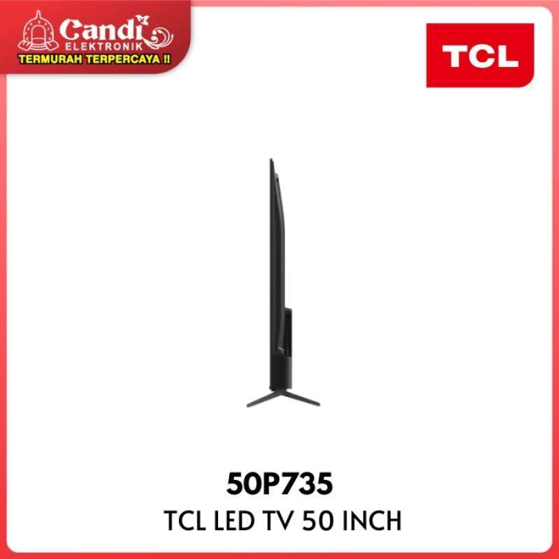 Promo Tcl 4k Hdr Tv Led 50 Inch 50p735 Diskon 22% Di Seller Candi ...